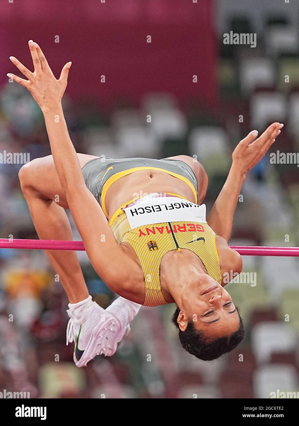 Tokyo, Japan. 07th Aug, 2021. Athletics: Olympics, High Jump, Women ...