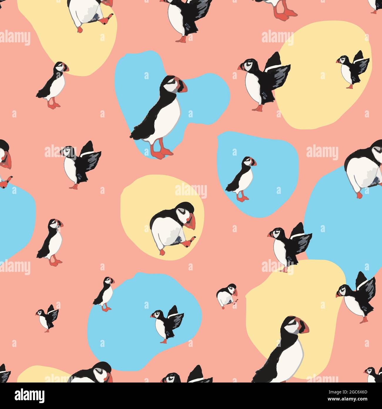 Atlantic puffin island Stock Vector Images - Alamy