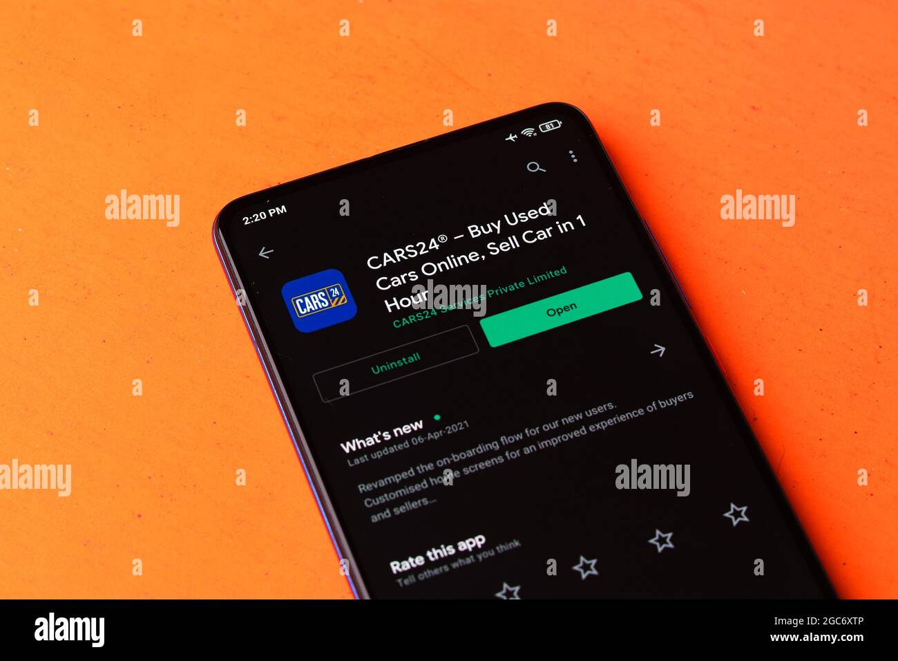 Cars24 logo hi-res stock photography and images - Alamy