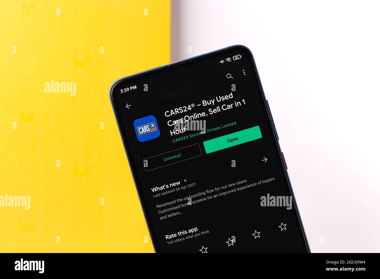 Cars24 logo hi-res stock photography and images - Alamy