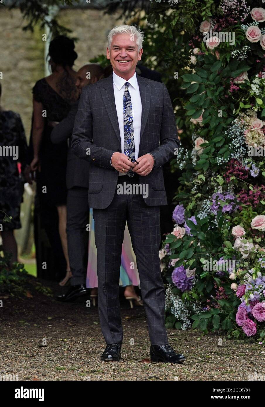 Presenter Phillip Schofield at St Michael's church, Heckfield in ...