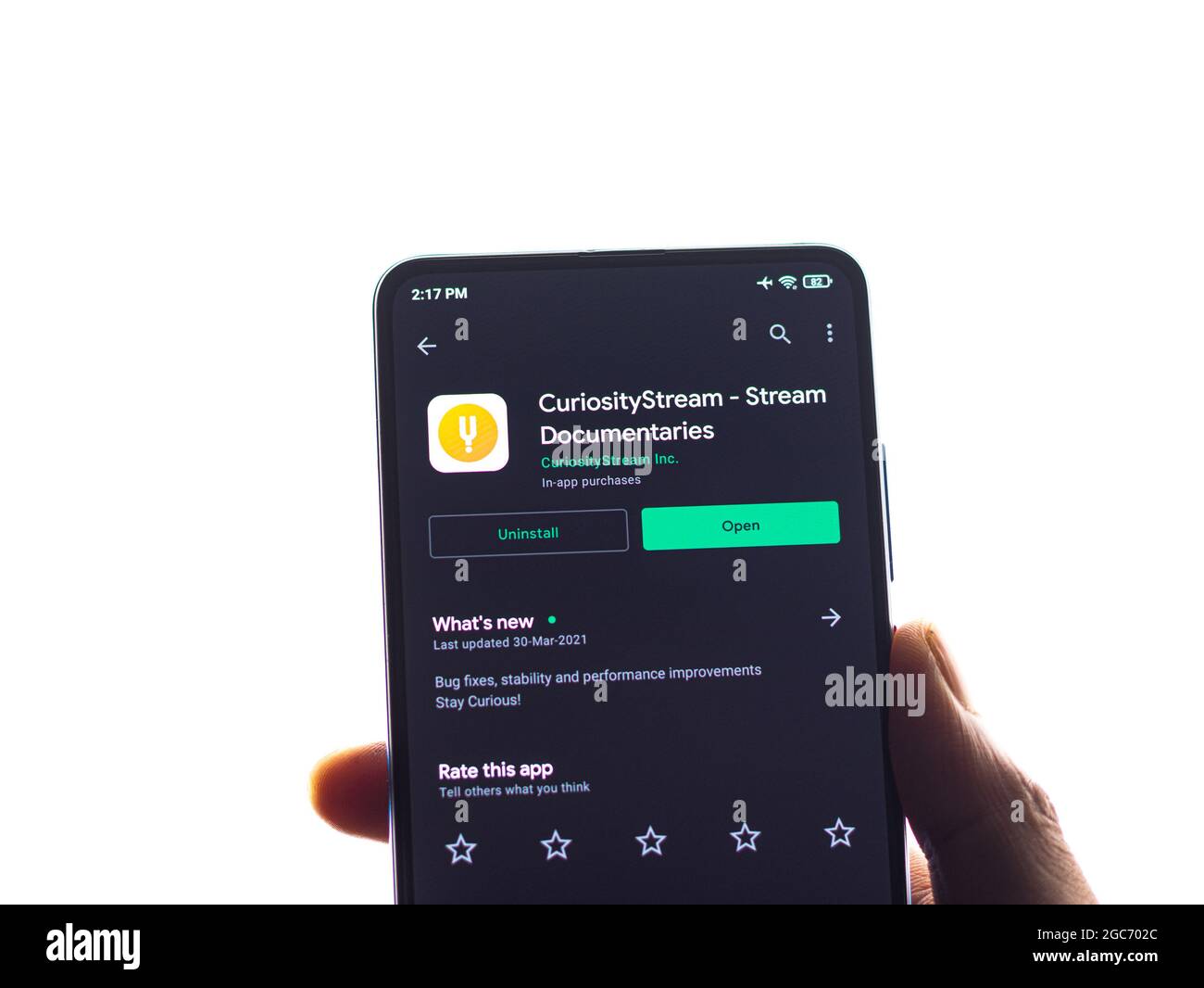Curiositystream logo hi-res stock photography and images - Alamy