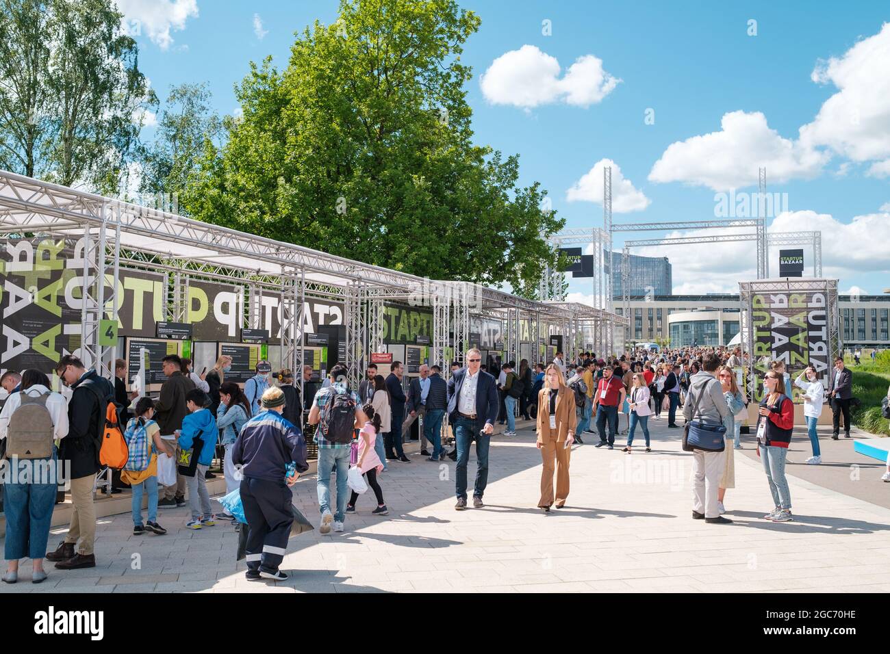 Open air technology exhibition in hi-res stock photography and images ...