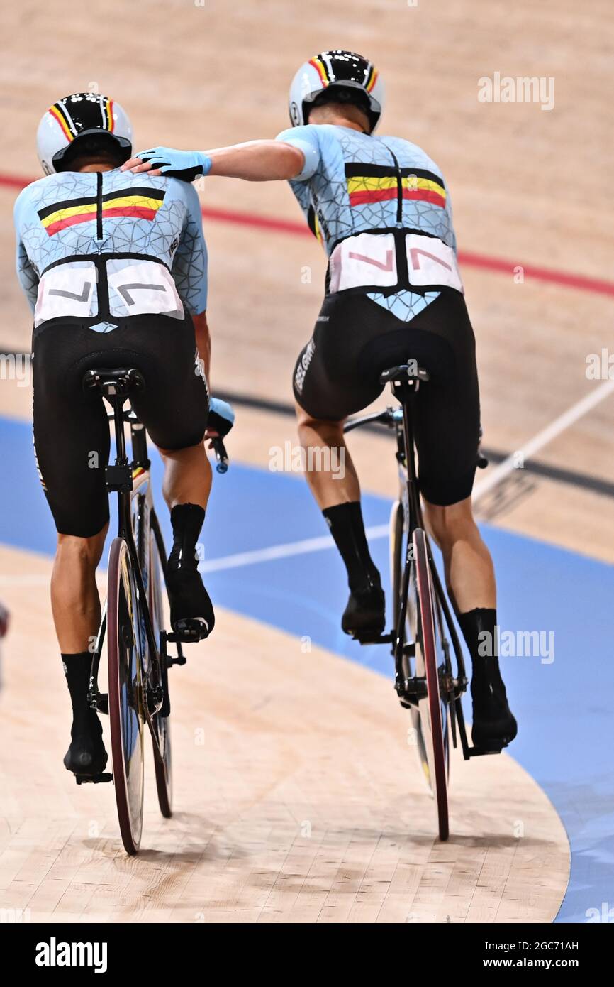 Madison track cycling hi-res stock photography and images - Alamy