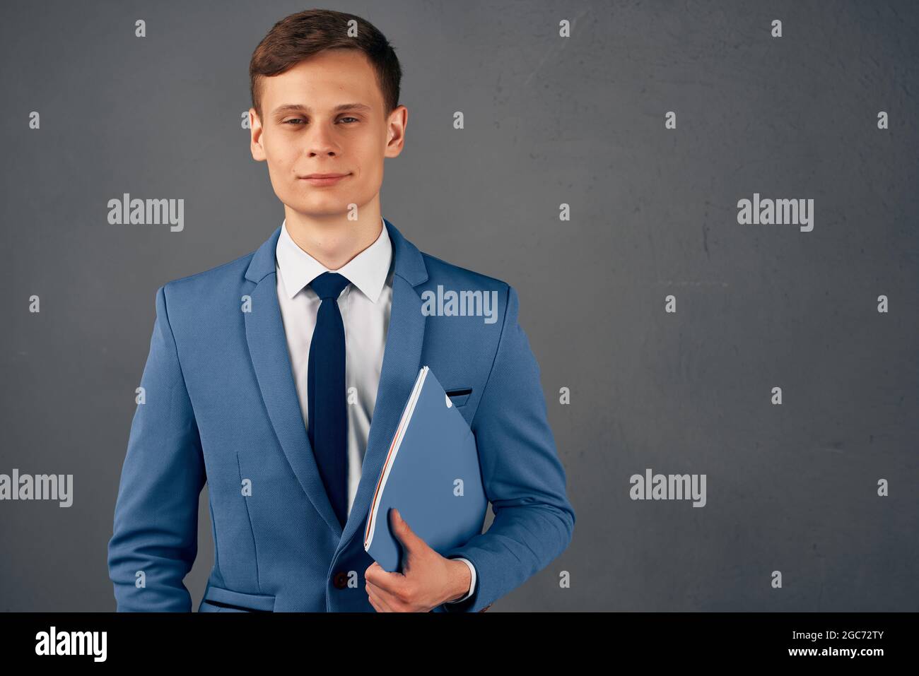 business man in suit manager office self-confidence work Stock Photo ...