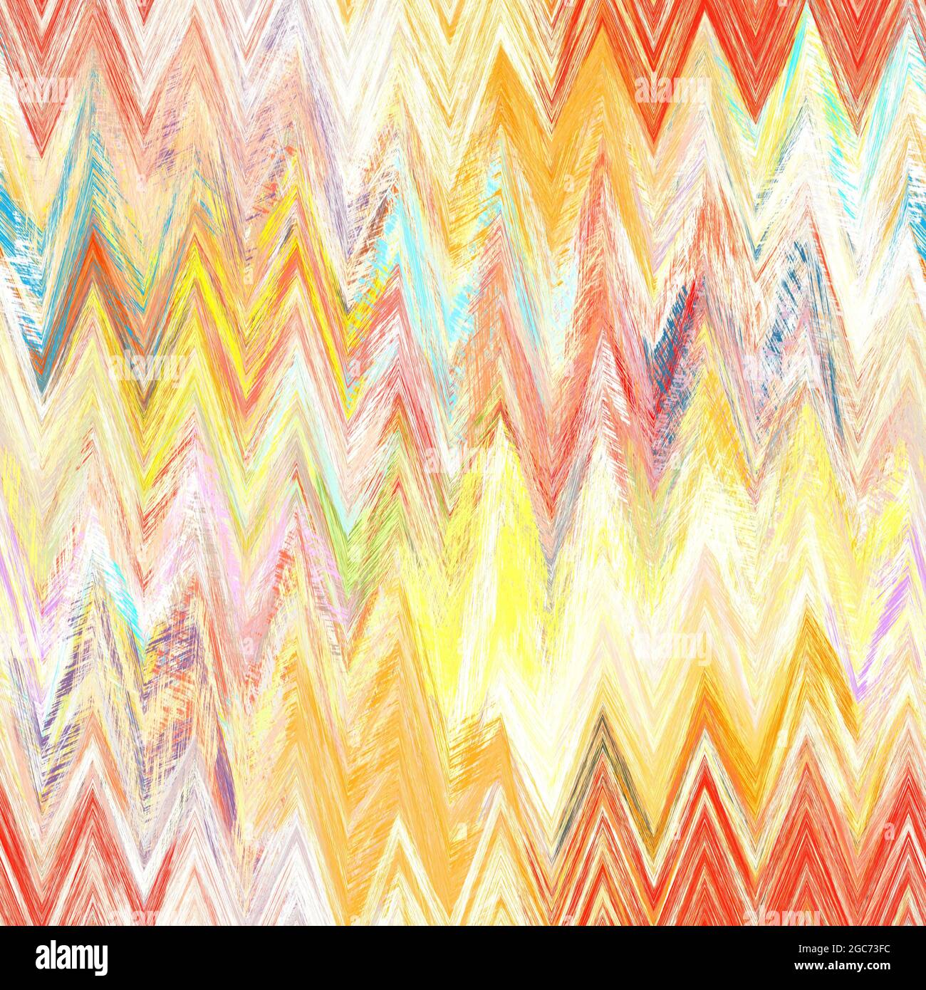 Bright Orange Chevron Background