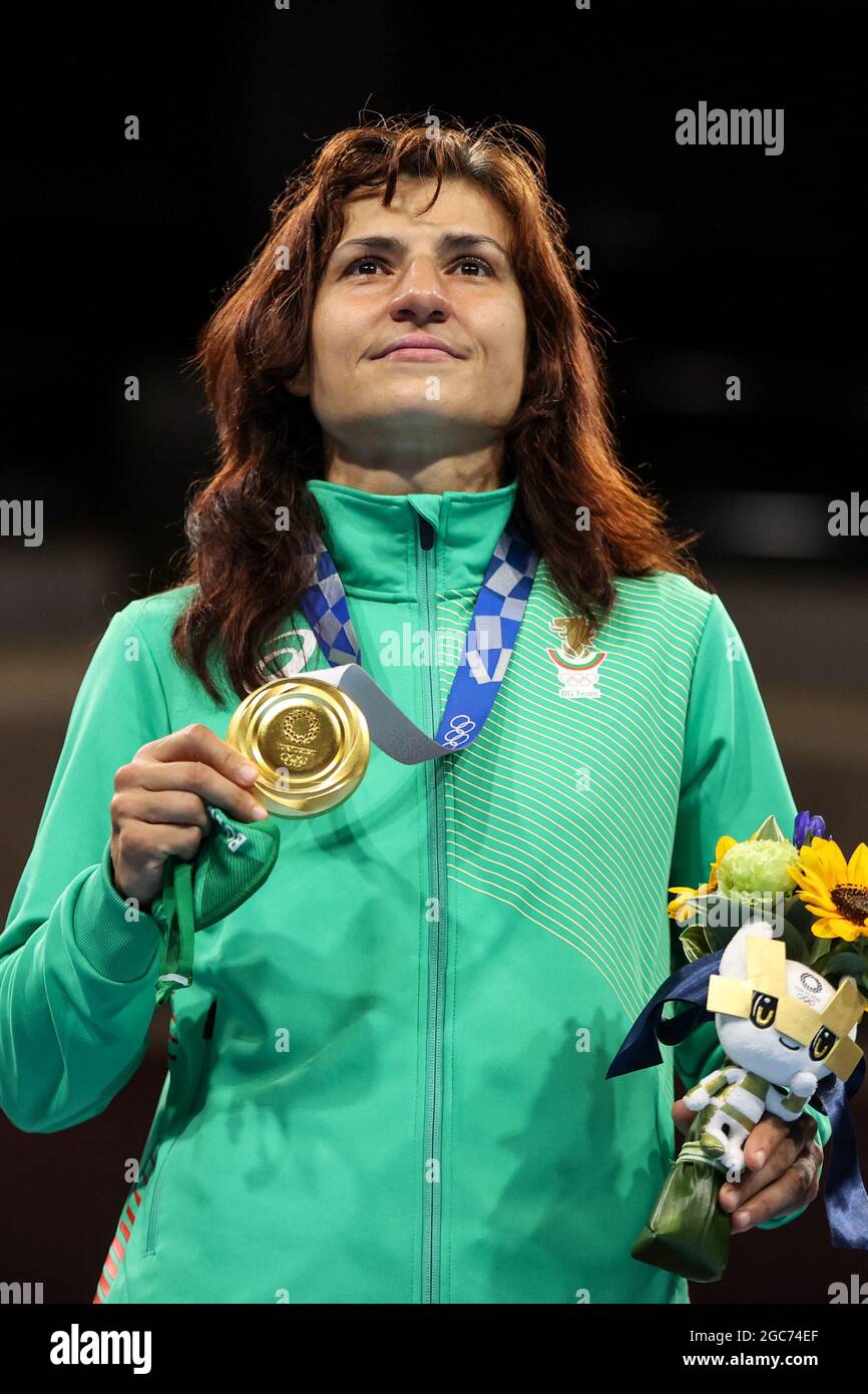 Tokyo, Japan. 7th Aug, 2021. Stoyka Zhelyazkova Krasteva of Bulgaria ...