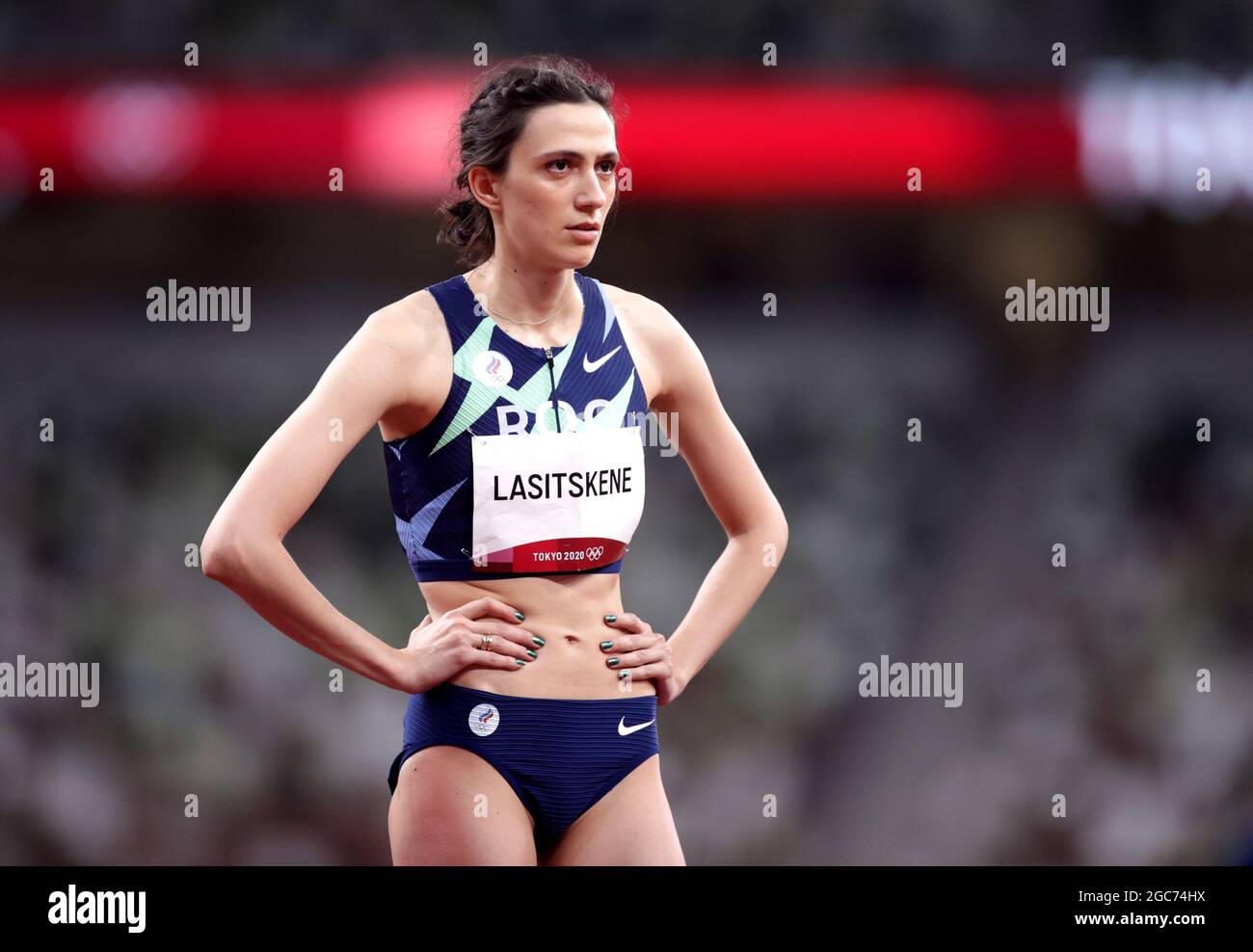Tokyo 2020 Olympics - Athletics - Women's High Jump - Final - Olympic ...