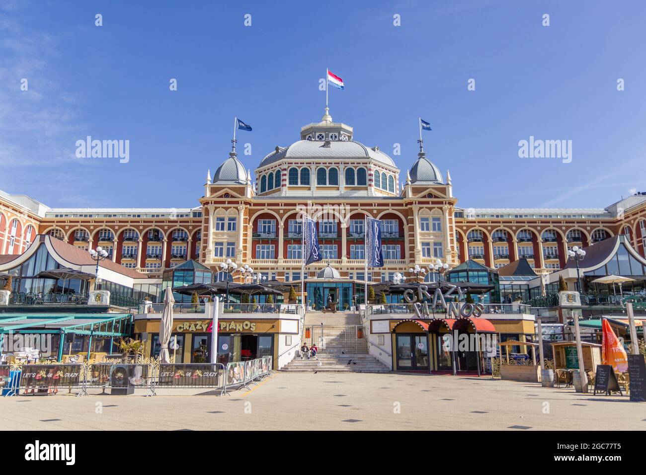 Entrance to the Kurhaus Stock Photo - Alamy