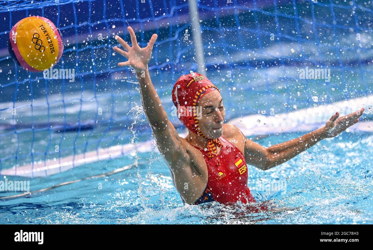 Tokyo, Japan. 7th Aug, 2021. Spain's goalkeeper Laura Ester Ramos ...