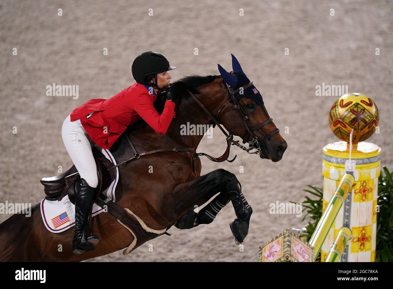 Jessica Springsteen of the USA aboard Don Juan Van De Donkhoeve during ...
