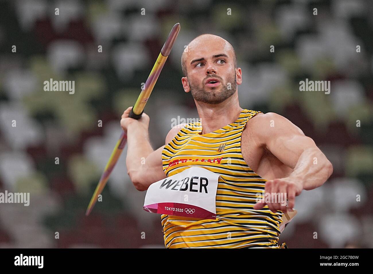 Olympic Javelin Thrower