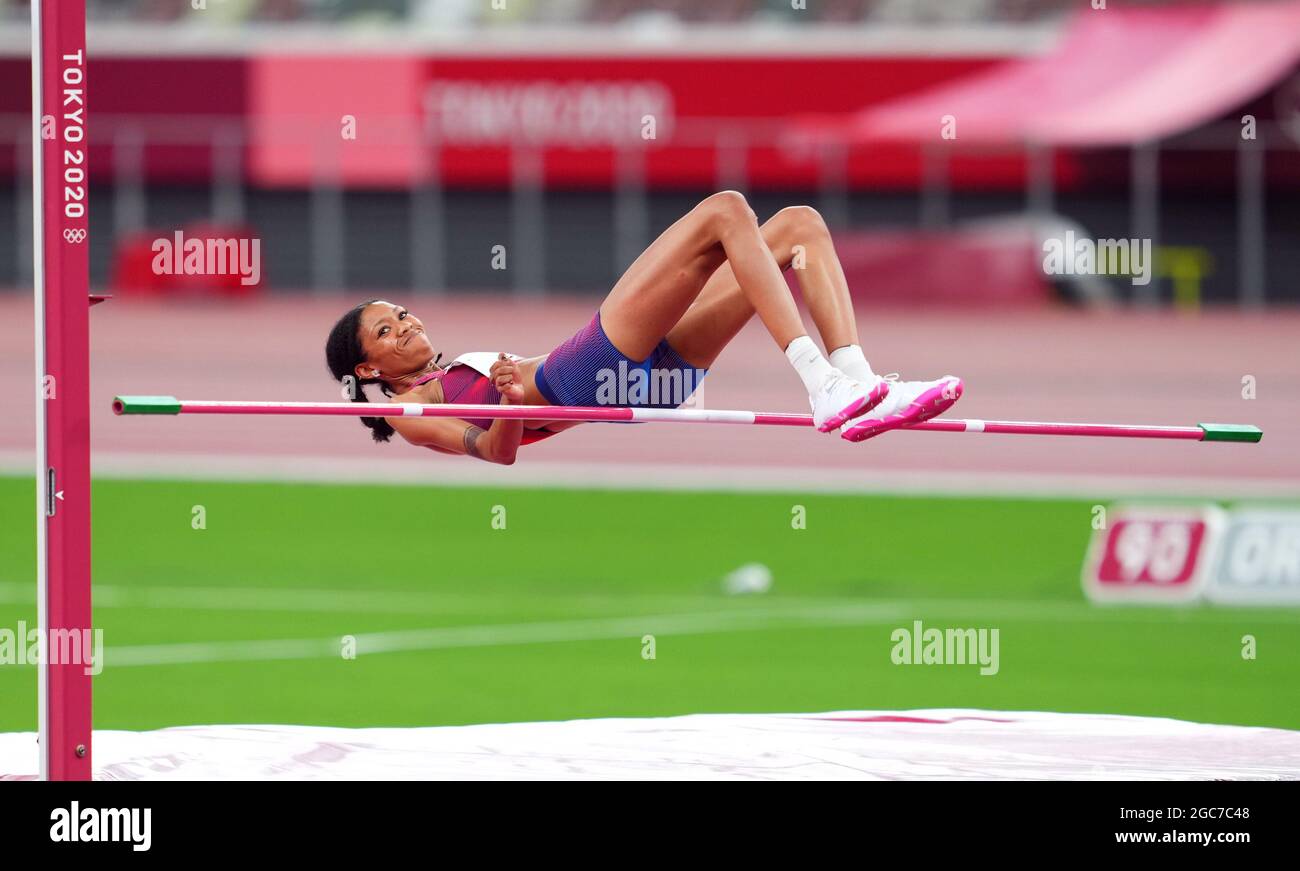 Vashti Cunningham High Jump High Resolution Stock Photography and ...