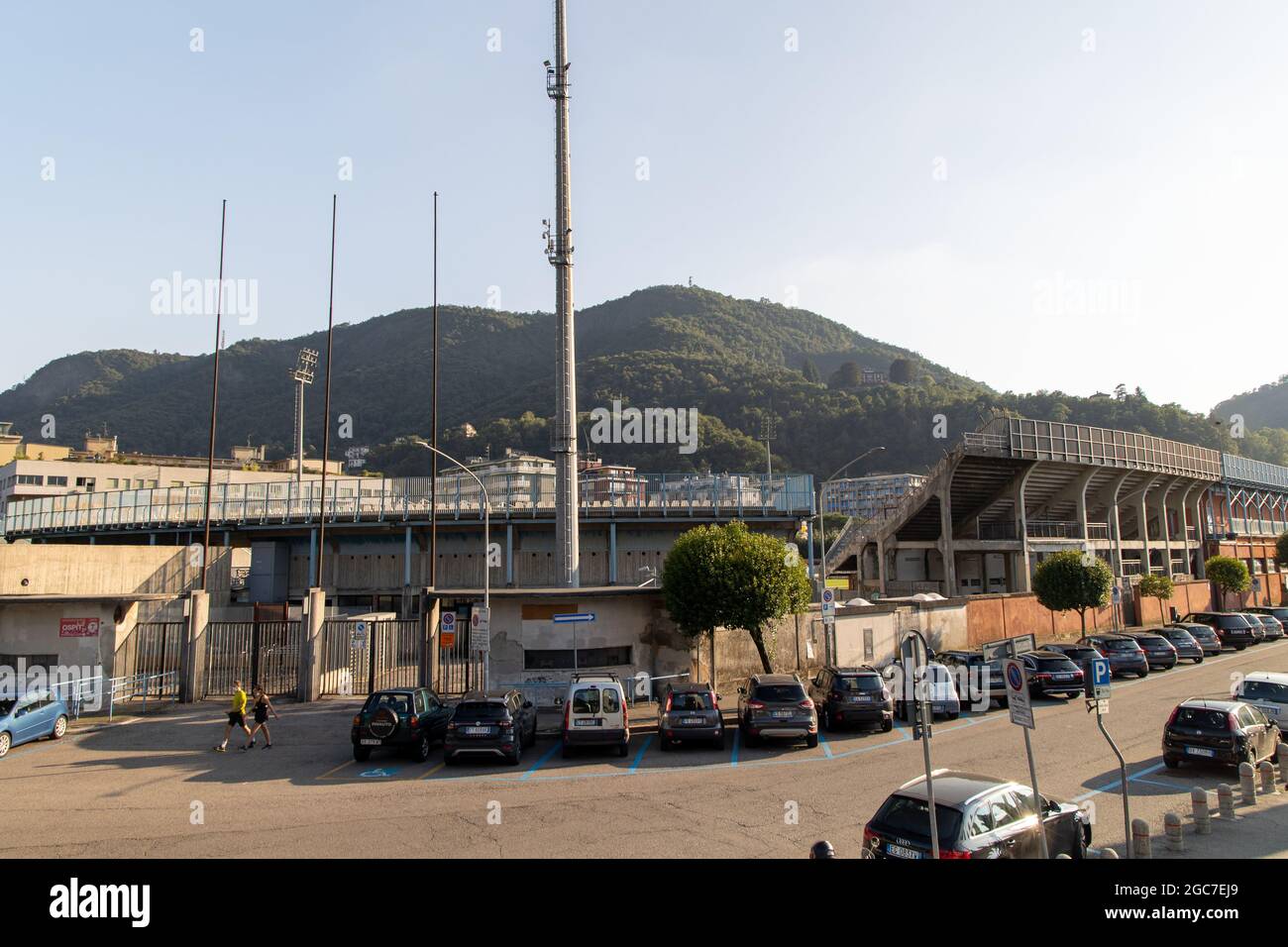 Giuseppe Sinigaglia football stadium in Como Stock Photo - Alamy