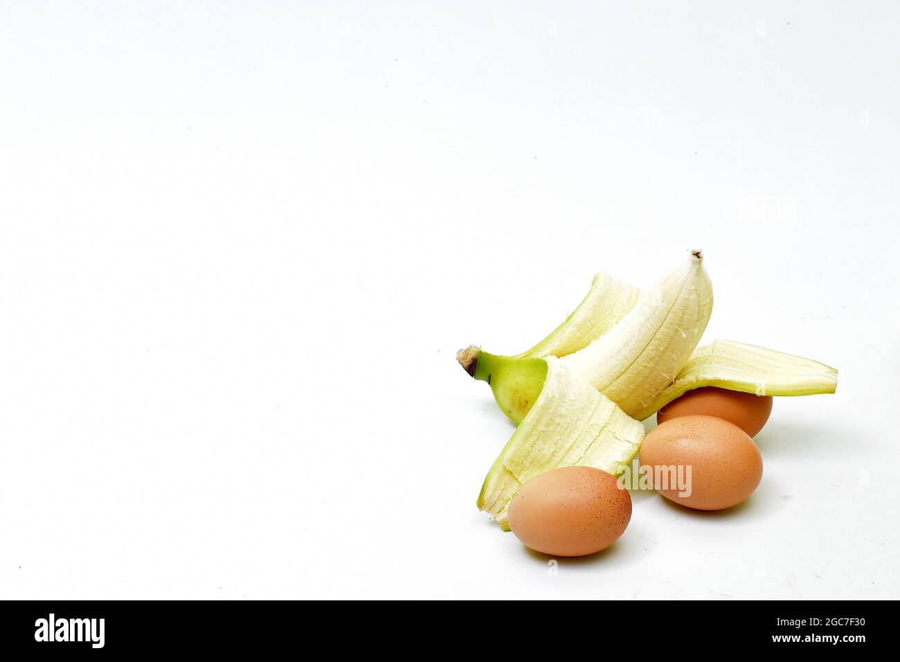 Banana tropical fruit selected from background Stock Photo - Alamy