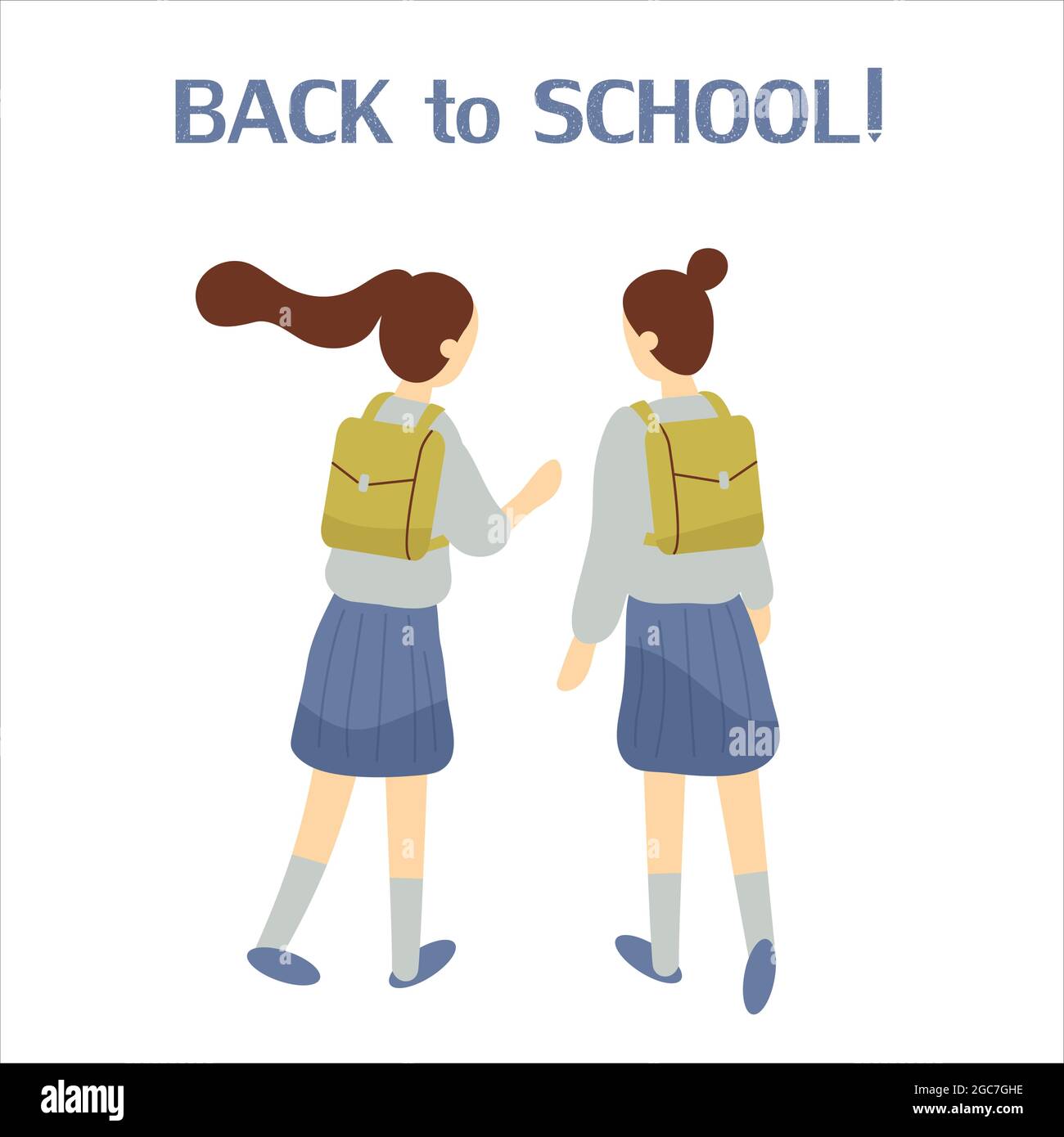 School Children In Uniform Clipart