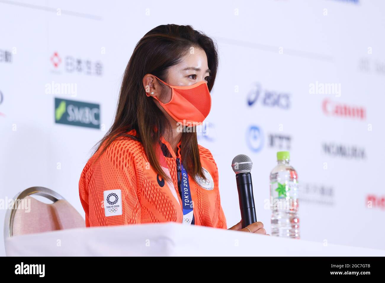Tokyo, Japan. 7th Aug, 2021. Mone Inami (JPN) Golf : Silver medalist ...