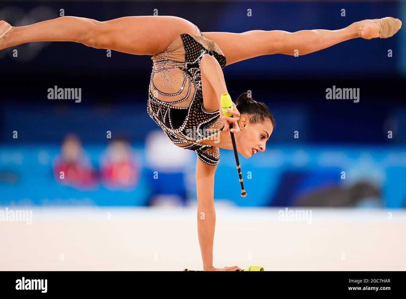 Tokyo, Japan. 7th Aug, 2021. Linoy Ashram (ISR) Rhythmic Gymnastics ...