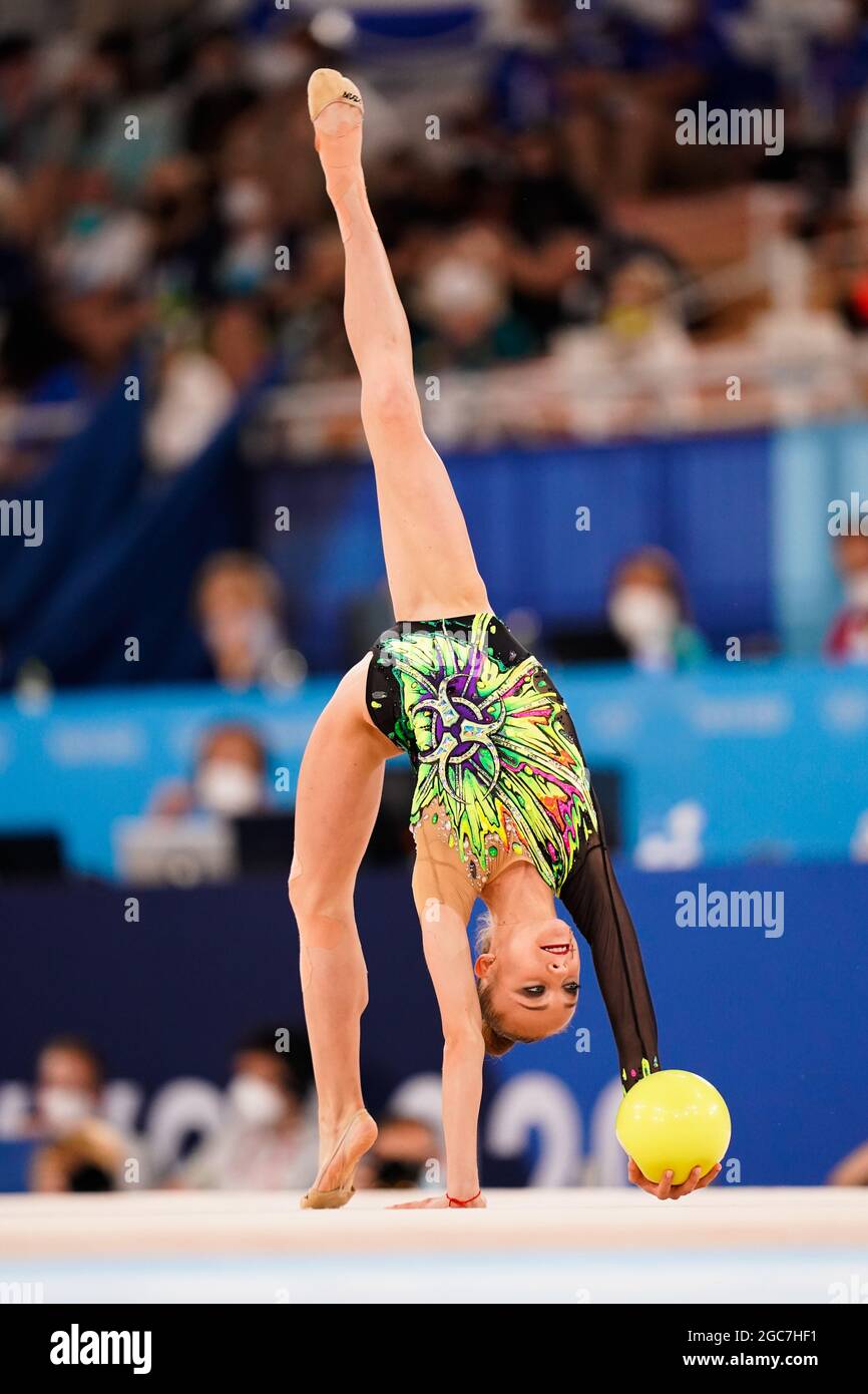 Khrystyna Pohranychna (UKR), AUGUST 7, 2021 - Rhythmic Gymnastics ...