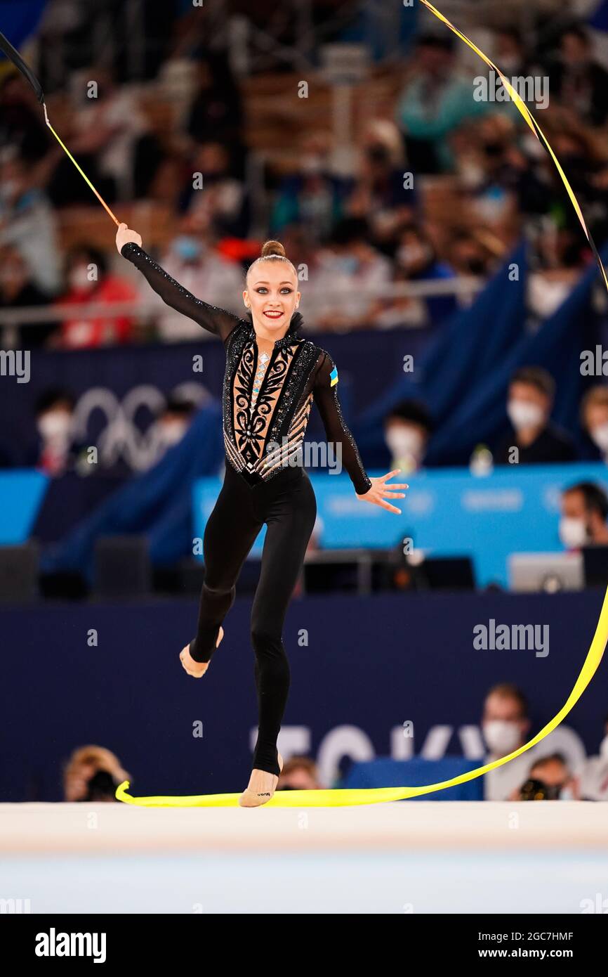Khrystyna Pohranychna (UKR), AUGUST 7, 2021 - Rhythmic Gymnastics ...