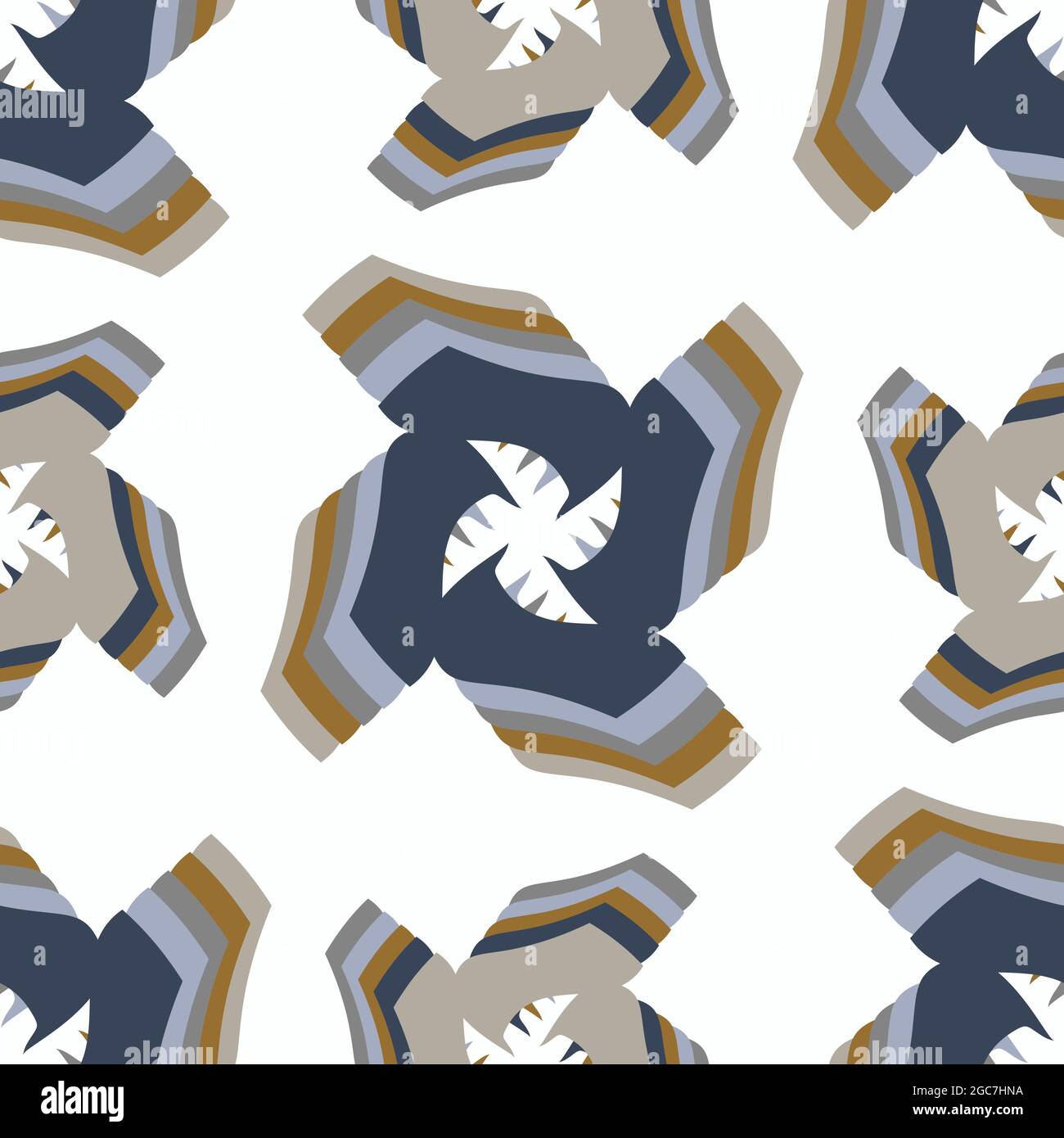 Masculine geometric seamless pattern. Classic retro geo shape for ...