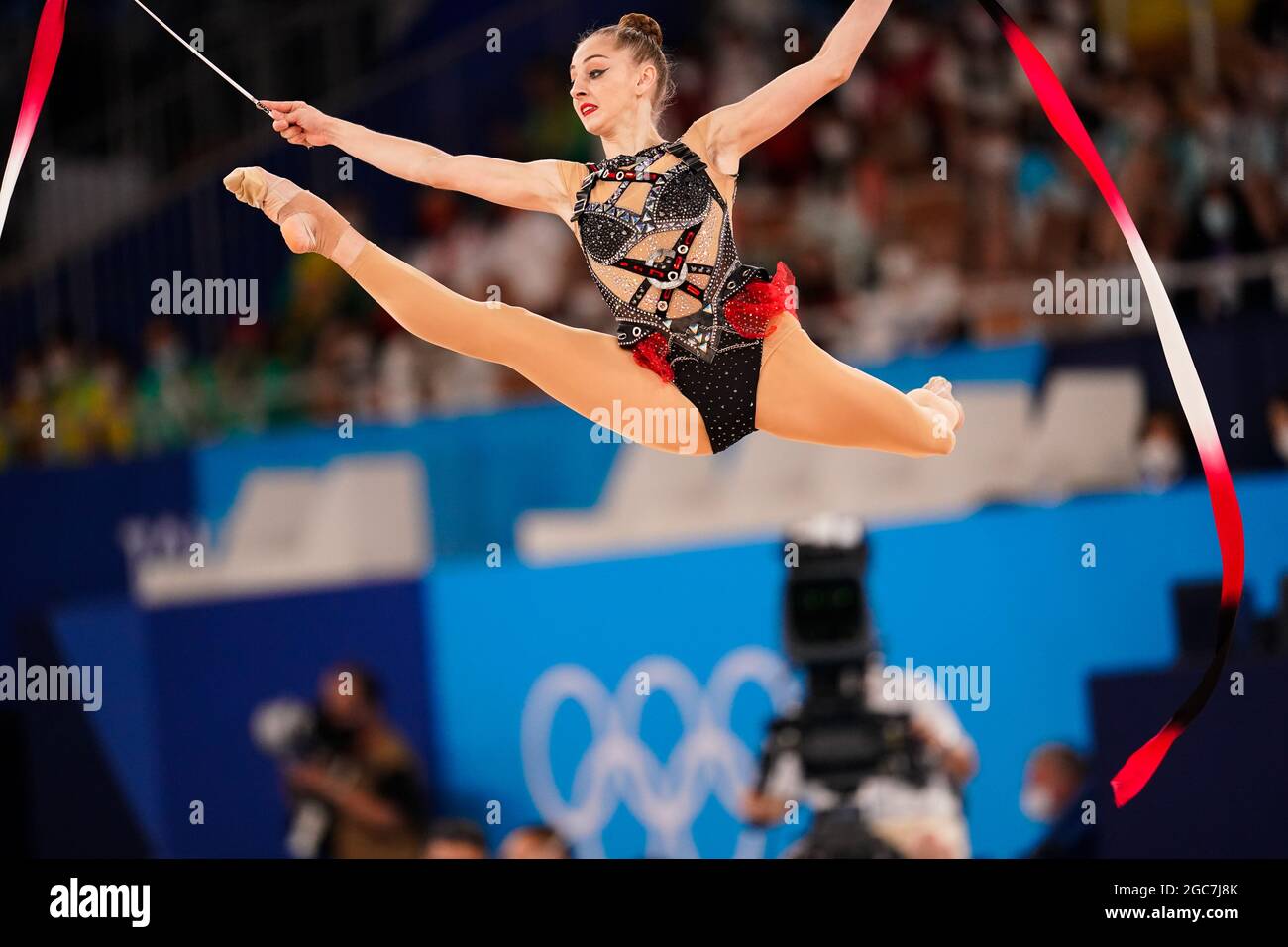 Tokyo, Japan. 7th Aug, 2021. Boryana Kaleyn (BUL) Rhythmic Gymnastics ...