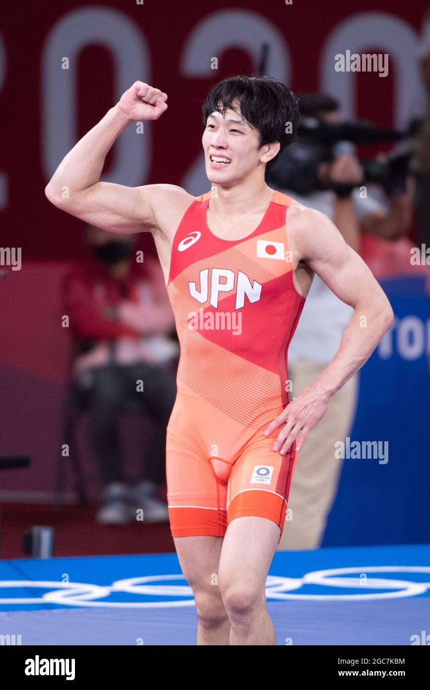 OTOGURO Takuto (JPN) Men's Freestyle 65kg Final Wrestling August 07, 2021: Tokyo 2020 Olympic ...