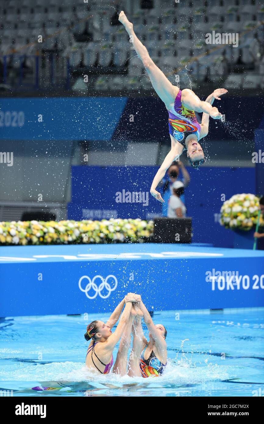 Artistic swimming team roc hi-res stock photography and images - Alamy