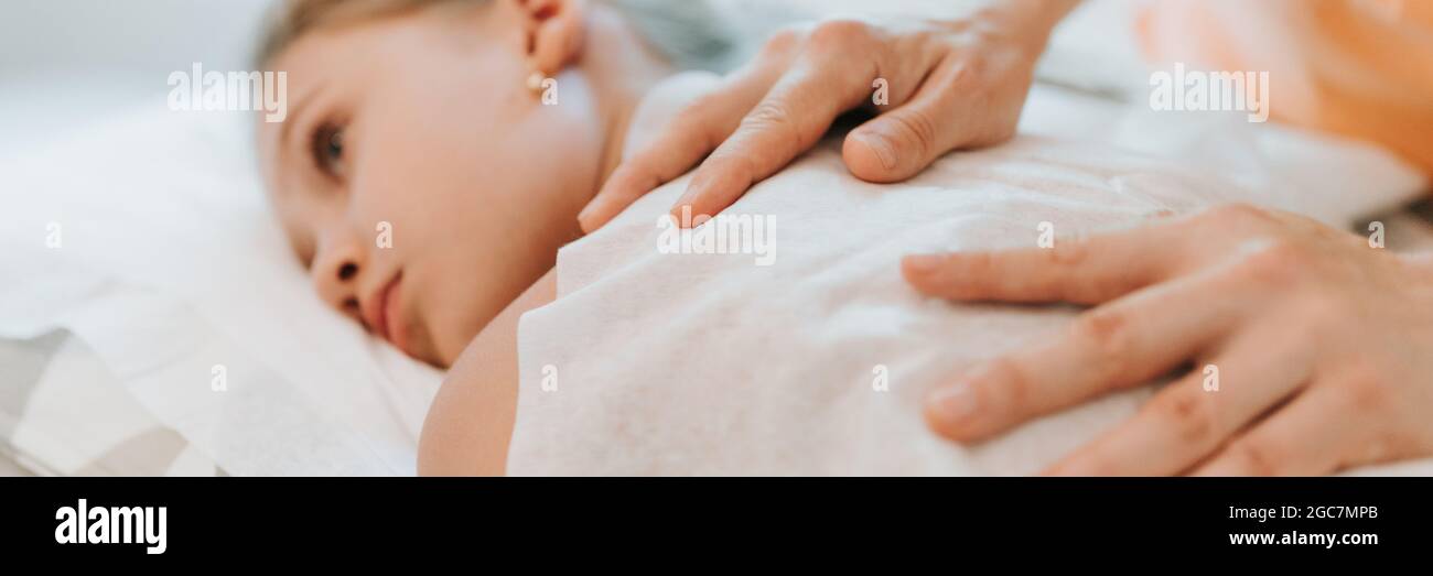 doctor osteopath hands does physiological and emotional therapy for ...