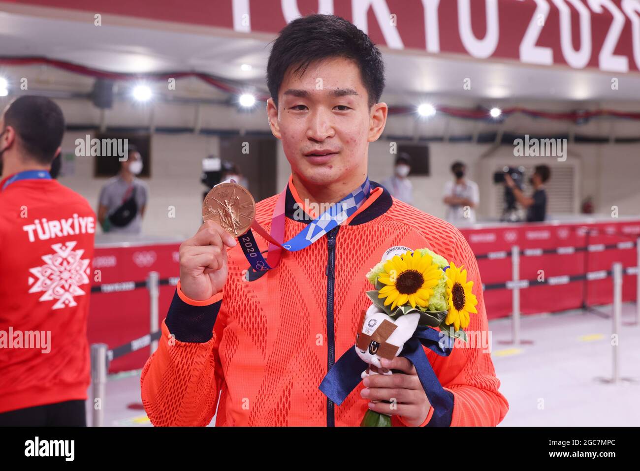 Tokyo, Japan. 7th Aug, 2021. Ryutaro Araga (JPN) Karate : Men's Kumite ...