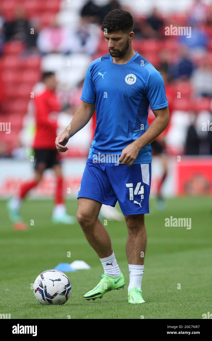 Jordan jones wigan athletic hi-res stock photography and images - Alamy