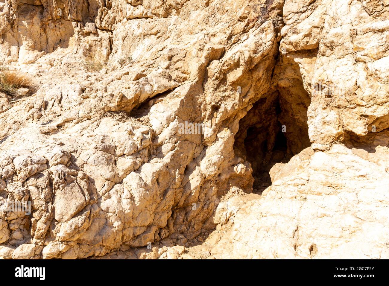 The Wadi Caves in Valley of the Caves in Mleiha Archaeological Centre ...