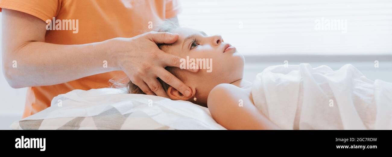 doctor osteopath hands does physiological and emotional therapy for ...