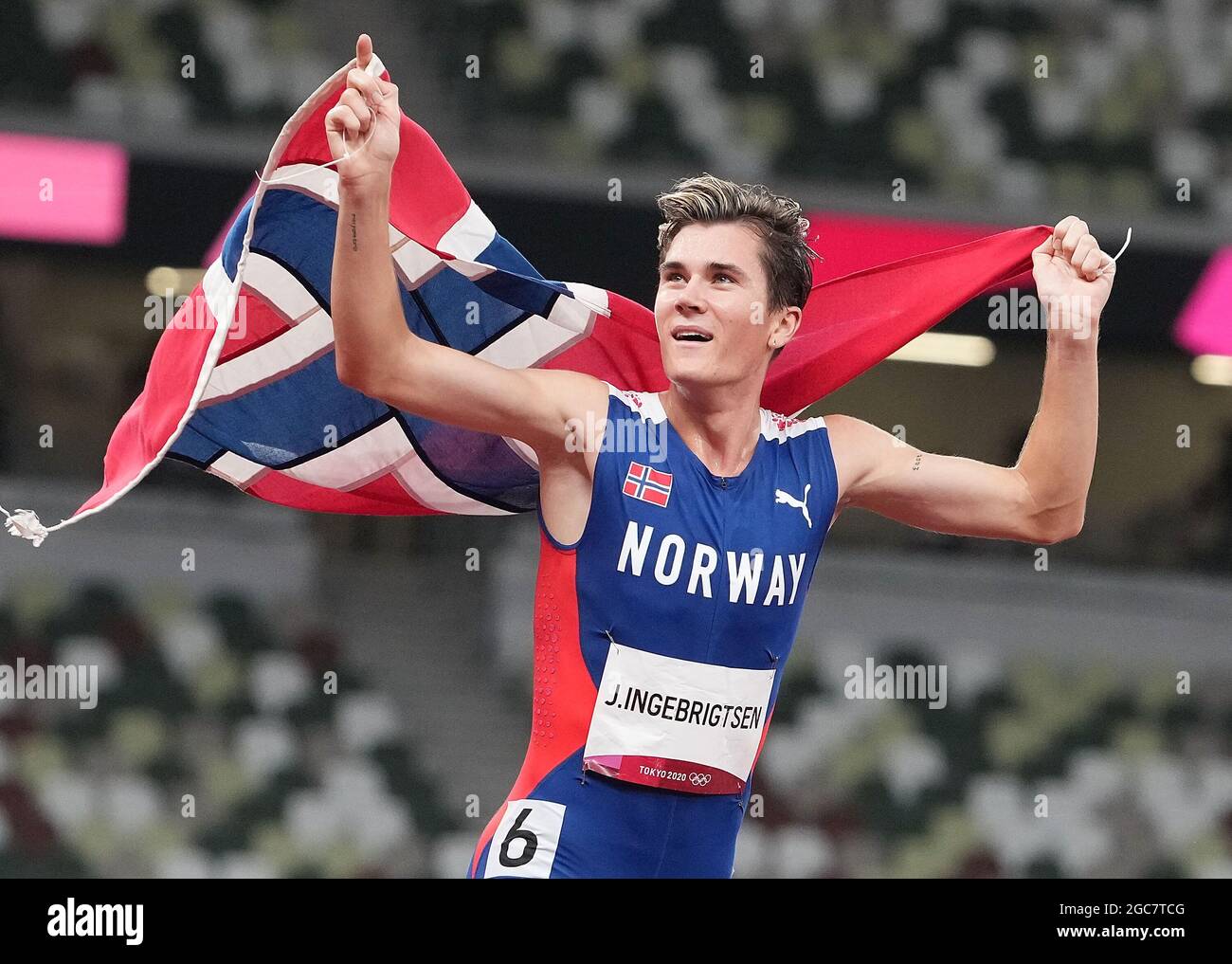 Jakob ingebrigtsen tokyo 2021 hi-res stock photography and images - Alamy