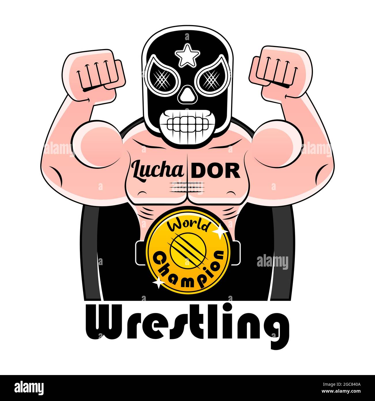 Lucha Libre Illustration