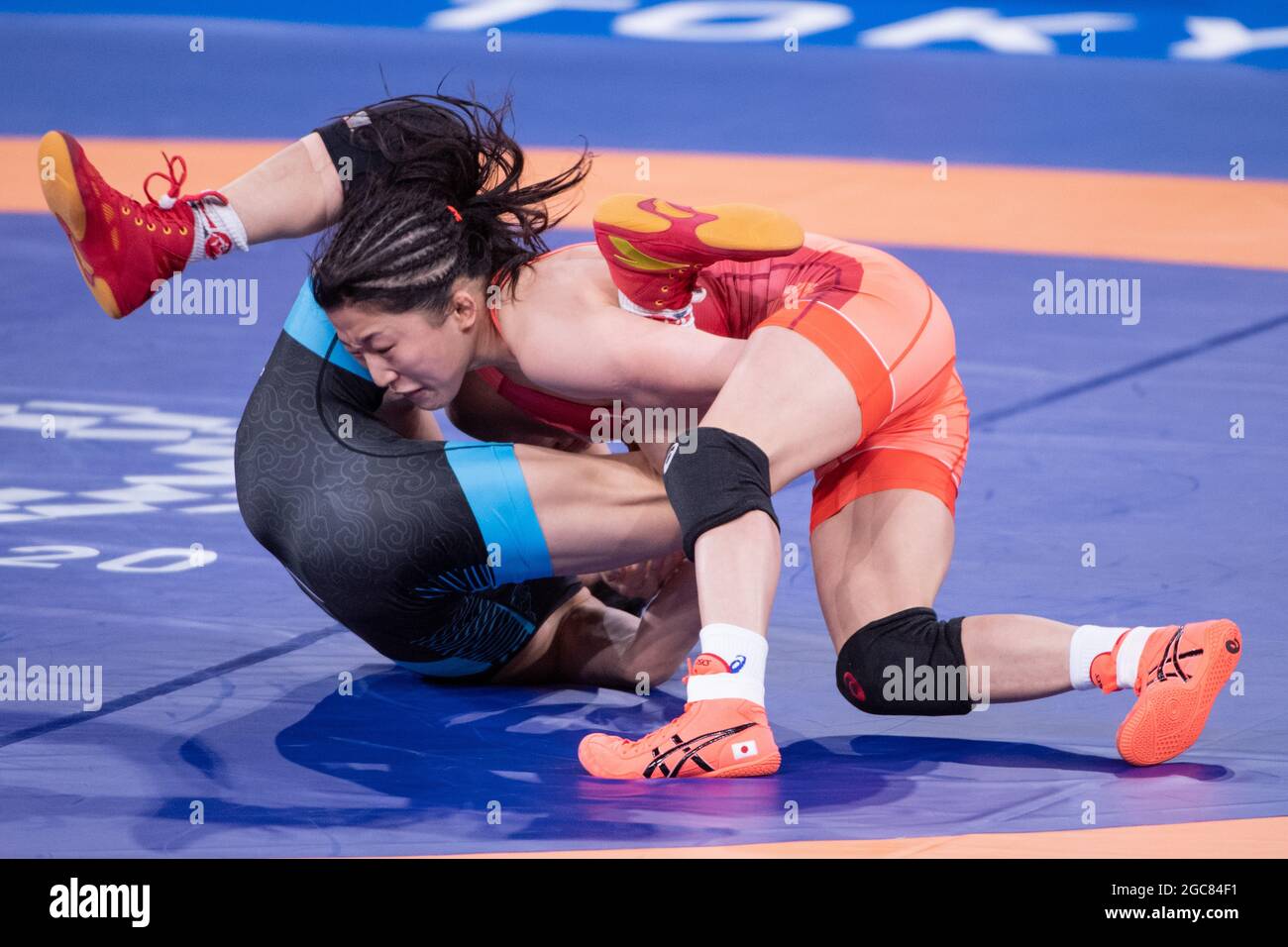 Tokyo, Japan. 05th Aug, 2021. SUSAKI Yui (JPN) vs SUN Yanan (CHN) Women ...