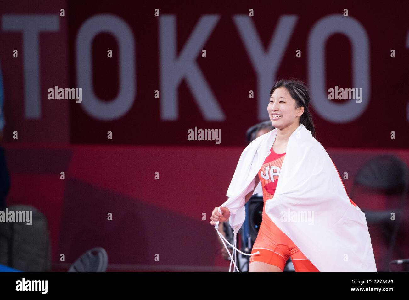 Tokyo, Japan. 05th Aug, 2021. SUSAKI Yui (JPN) Women's Freestyle 50kg ...
