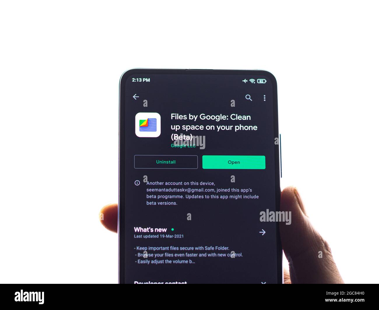 Google files logo hi-res stock photography and images - Alamy