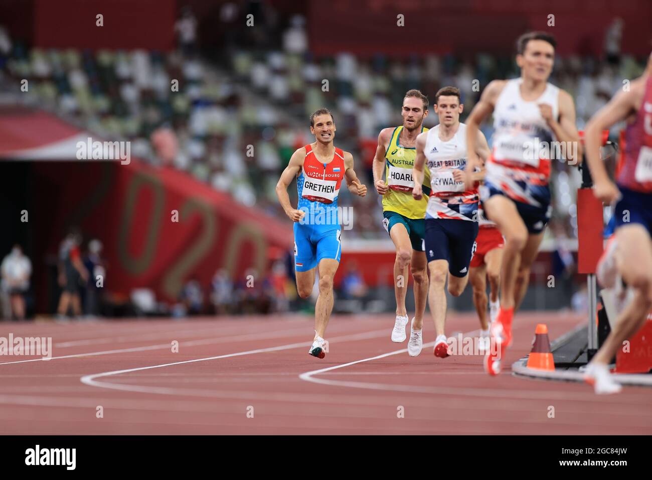 Tokyo, Japan. 7th Aug, 2021. Charles GRETHEN (LUX) competes in the Men ...