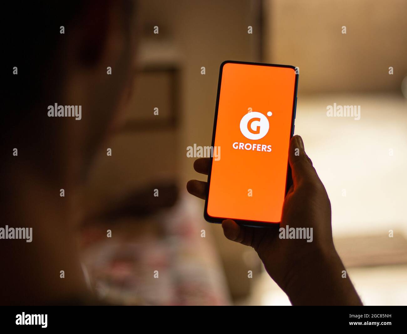 Grofers logo hi-res stock photography and images - Alamy