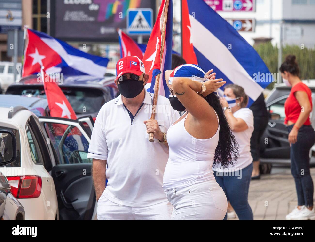 Las Palmas, Gran Canaria, Canary Islands, Spain. 7th August, 2021. The ...