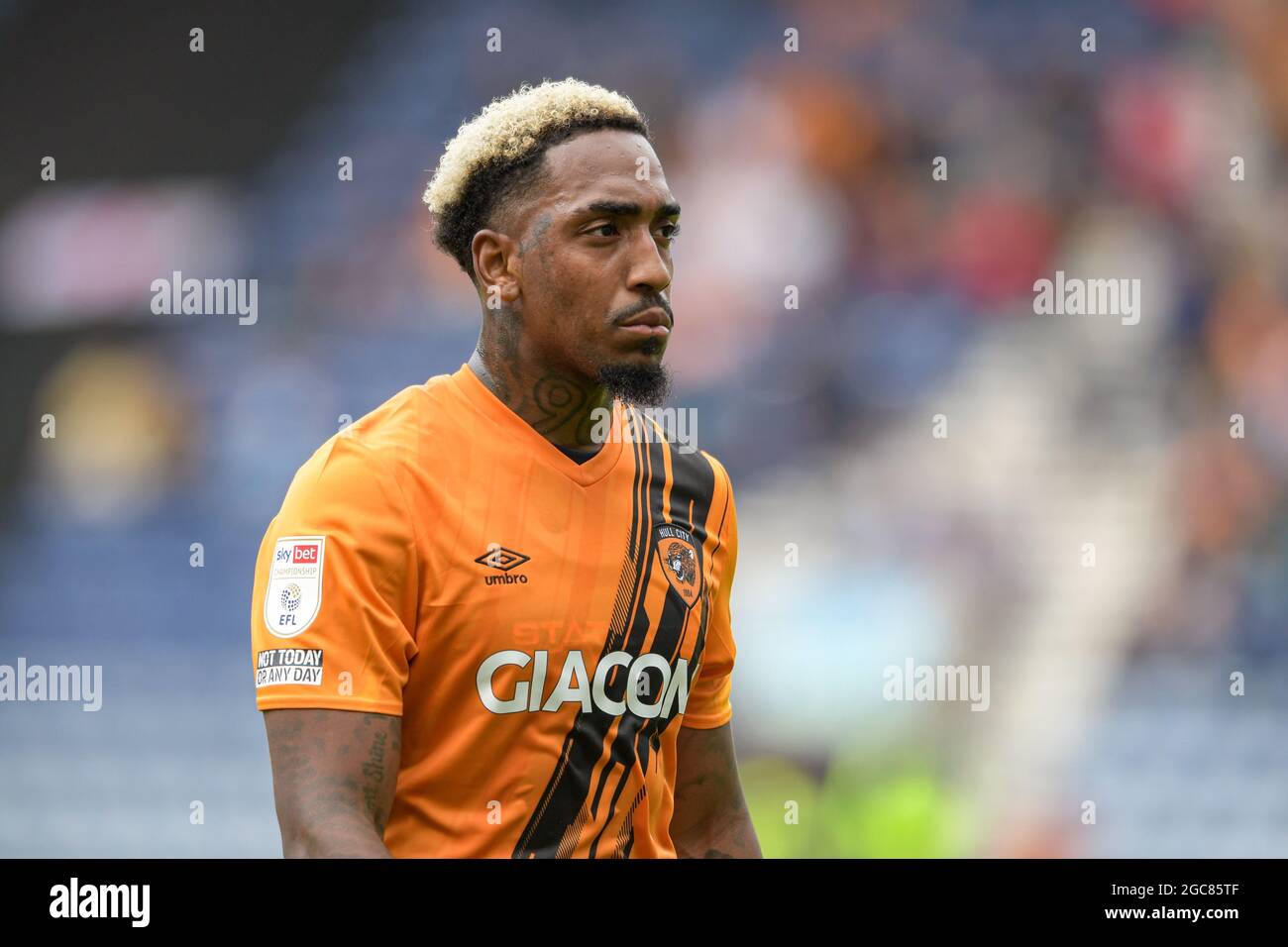 Mallik Wilks #7 of Hull City in action during the game Stock Photo - Alamy
