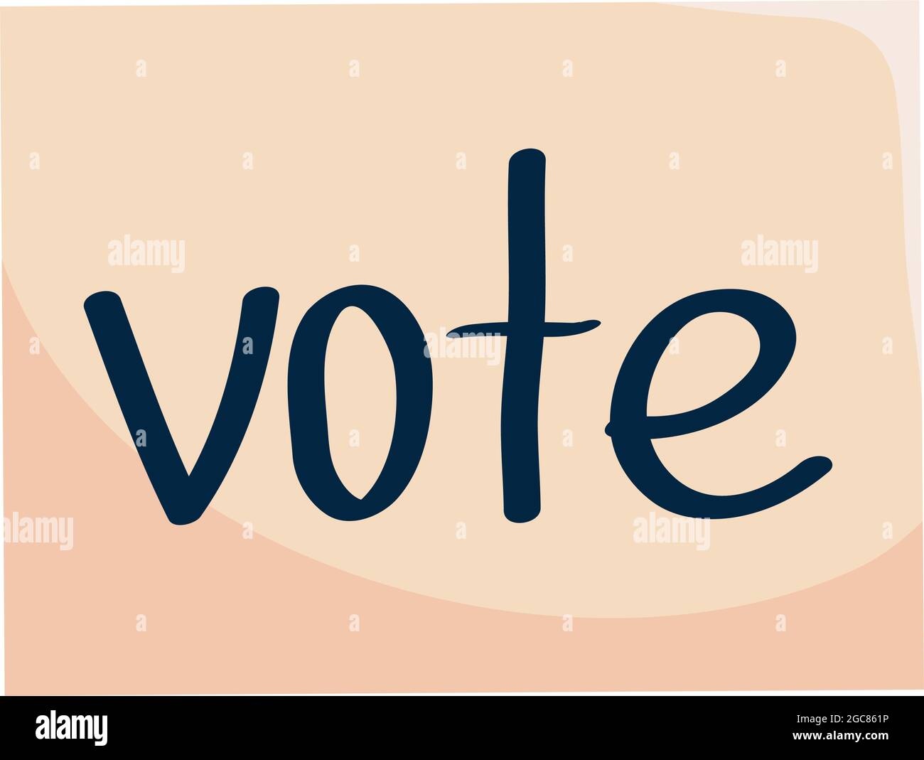 Vote sign on white background Stock Vector Image & Art - Alamy