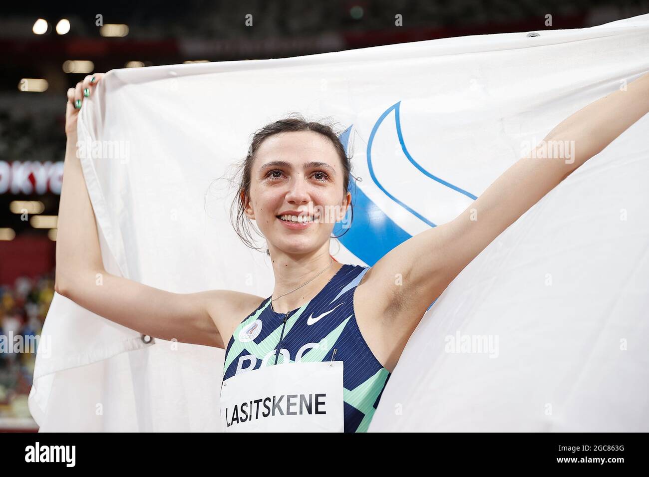 Tokyo, Japan. 7th Aug, 2021. Mariya Lasitskene of Russian Olympic ...