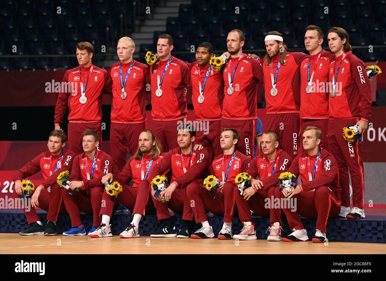 Tokio, Japan. 07th Aug, 2021. Handball: Olympics, men, final, France ...