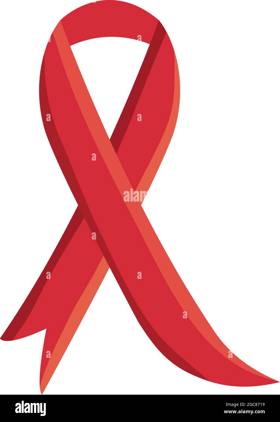 awarness ribbon on white background Stock Vector Image & Art - Alamy