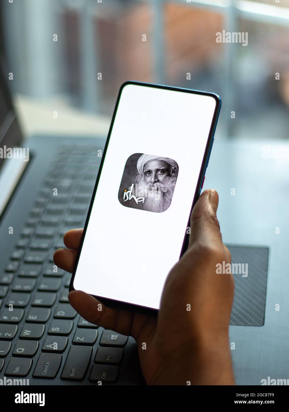 Isha foundation logo hi-res stock photography and images - Alamy