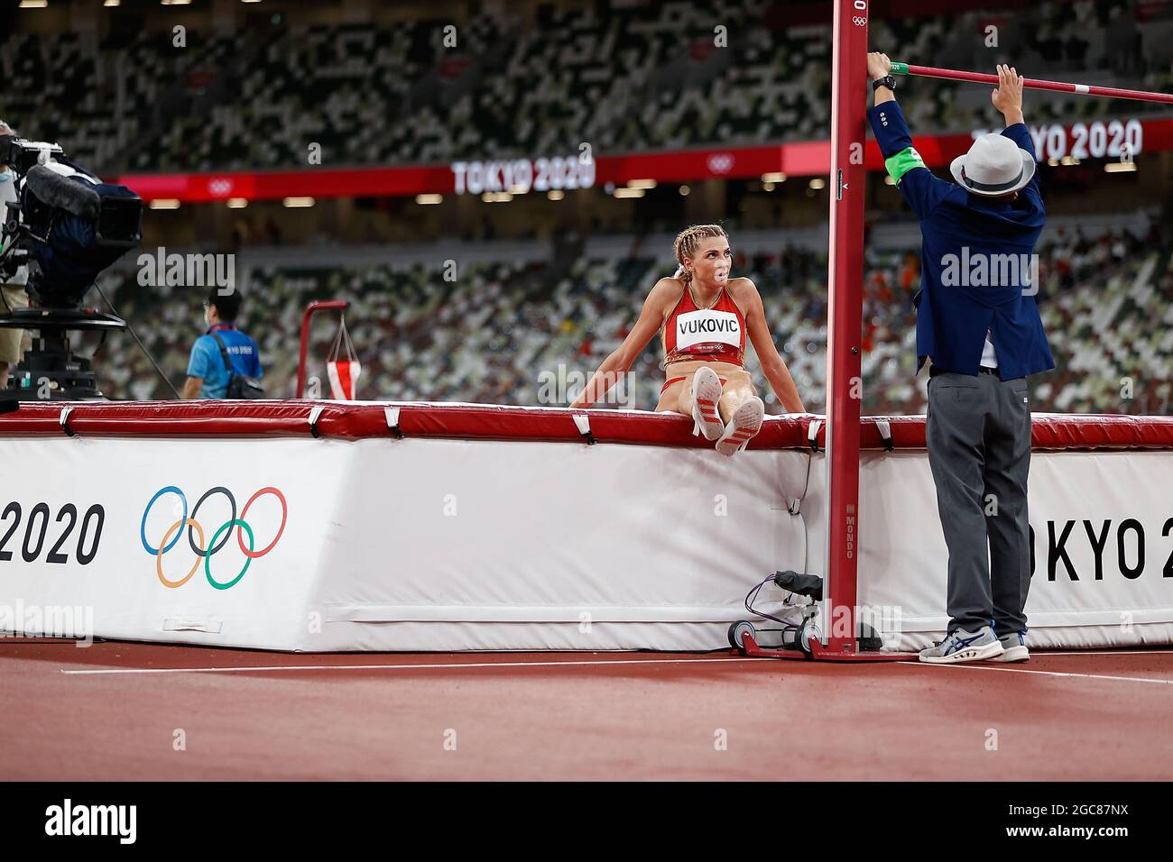Marija vukovic high jump hi-res stock photography and images - Alamy