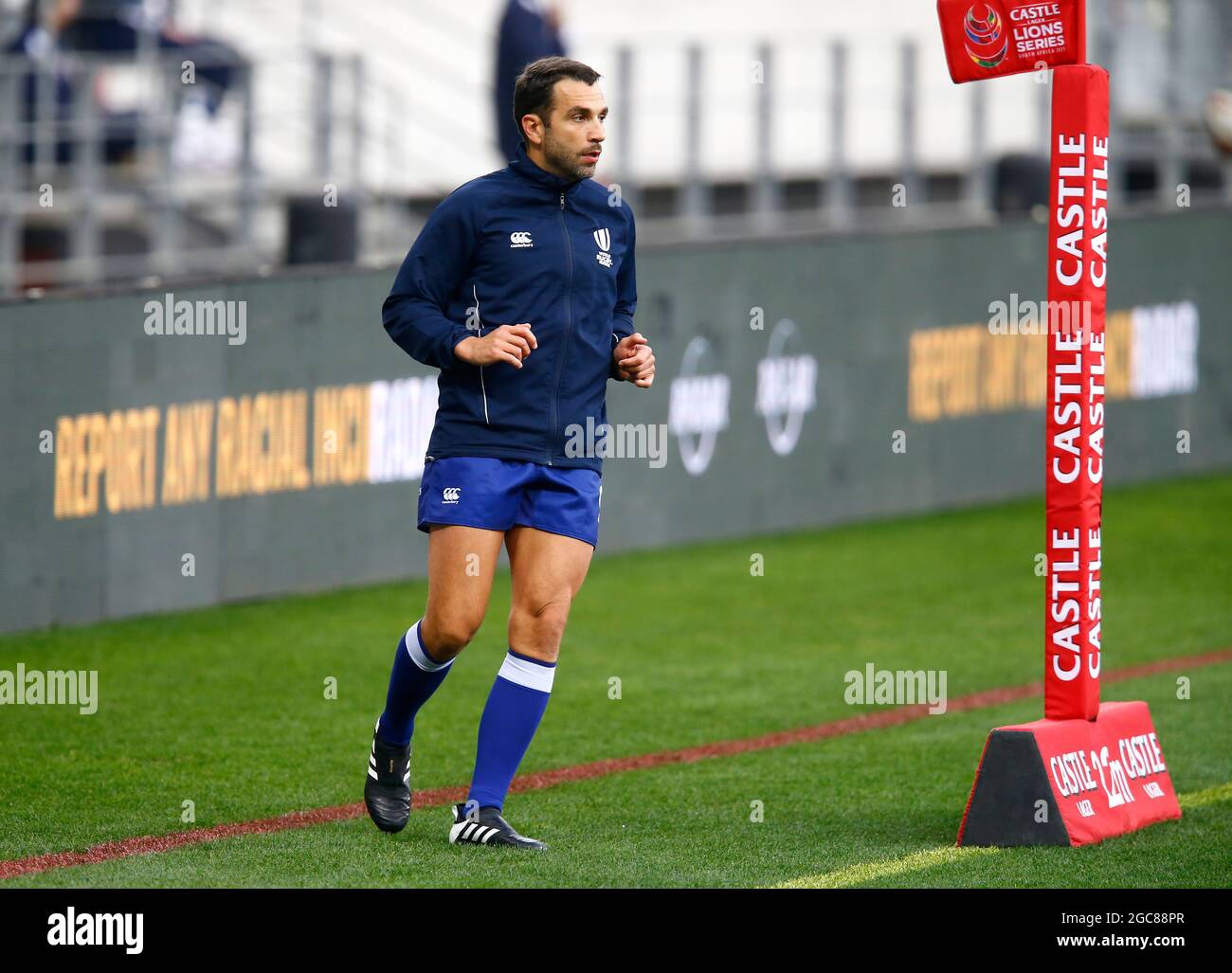 Referee Mathieu Raynal before the Castle Lager Lions Series, Third Test ...