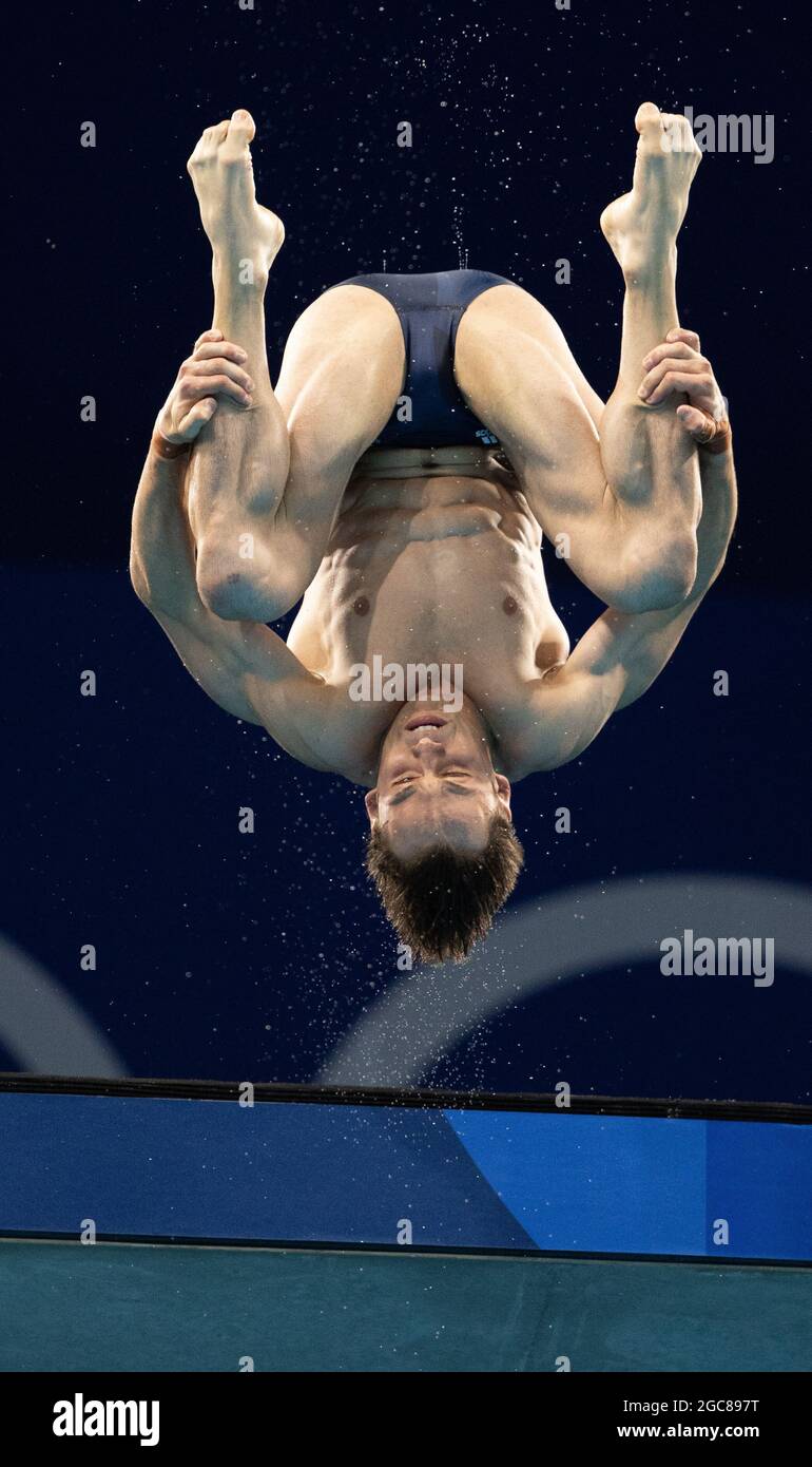 Tokyo, Kanto, Japan. 7th Aug, 2021. Great Britain diver, THOMAS DALEY ...